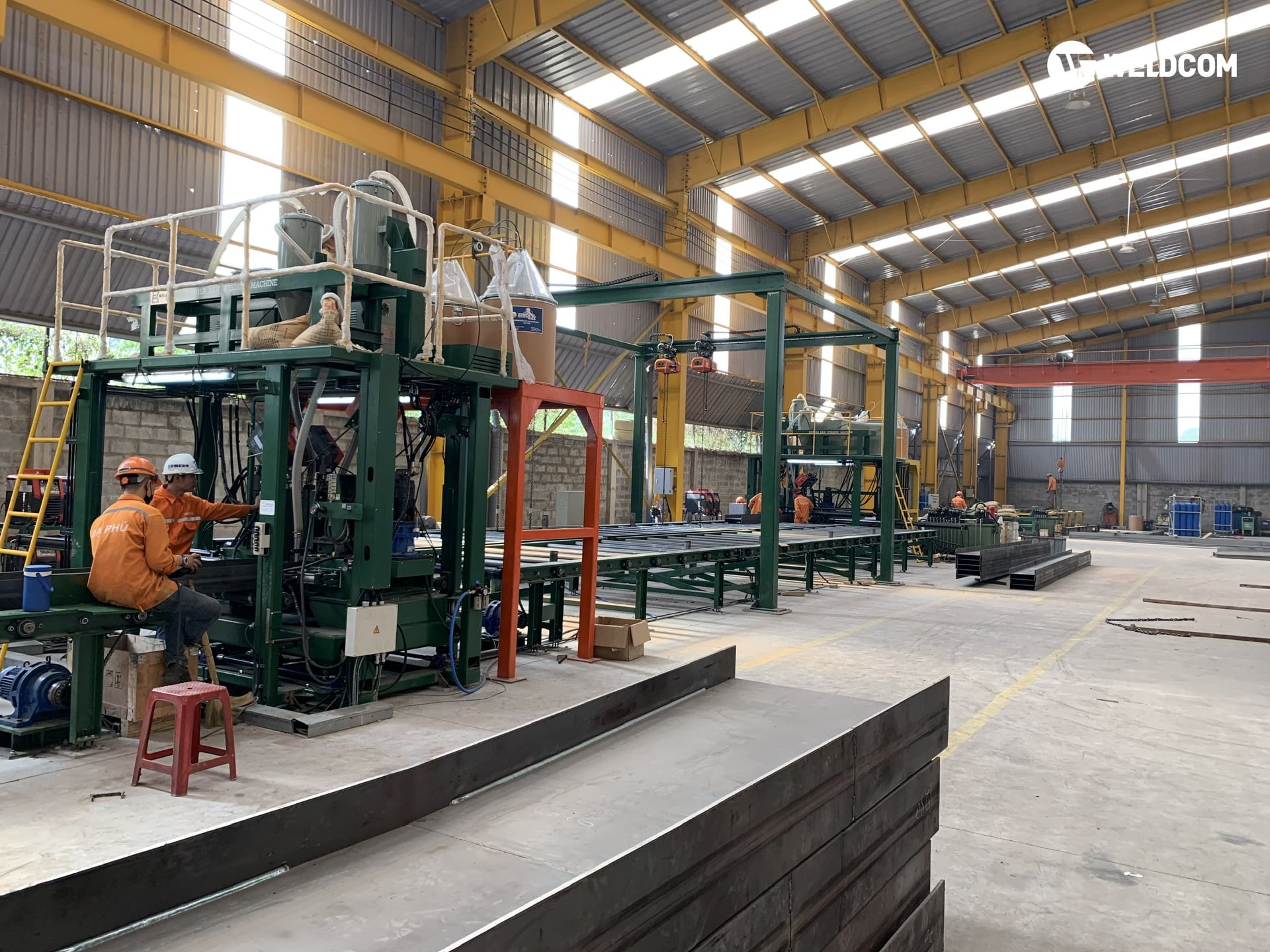 H-BEAM HORIZONTAL PRODUCTION LINE BRUCO BWH15-S2W - Weldcom