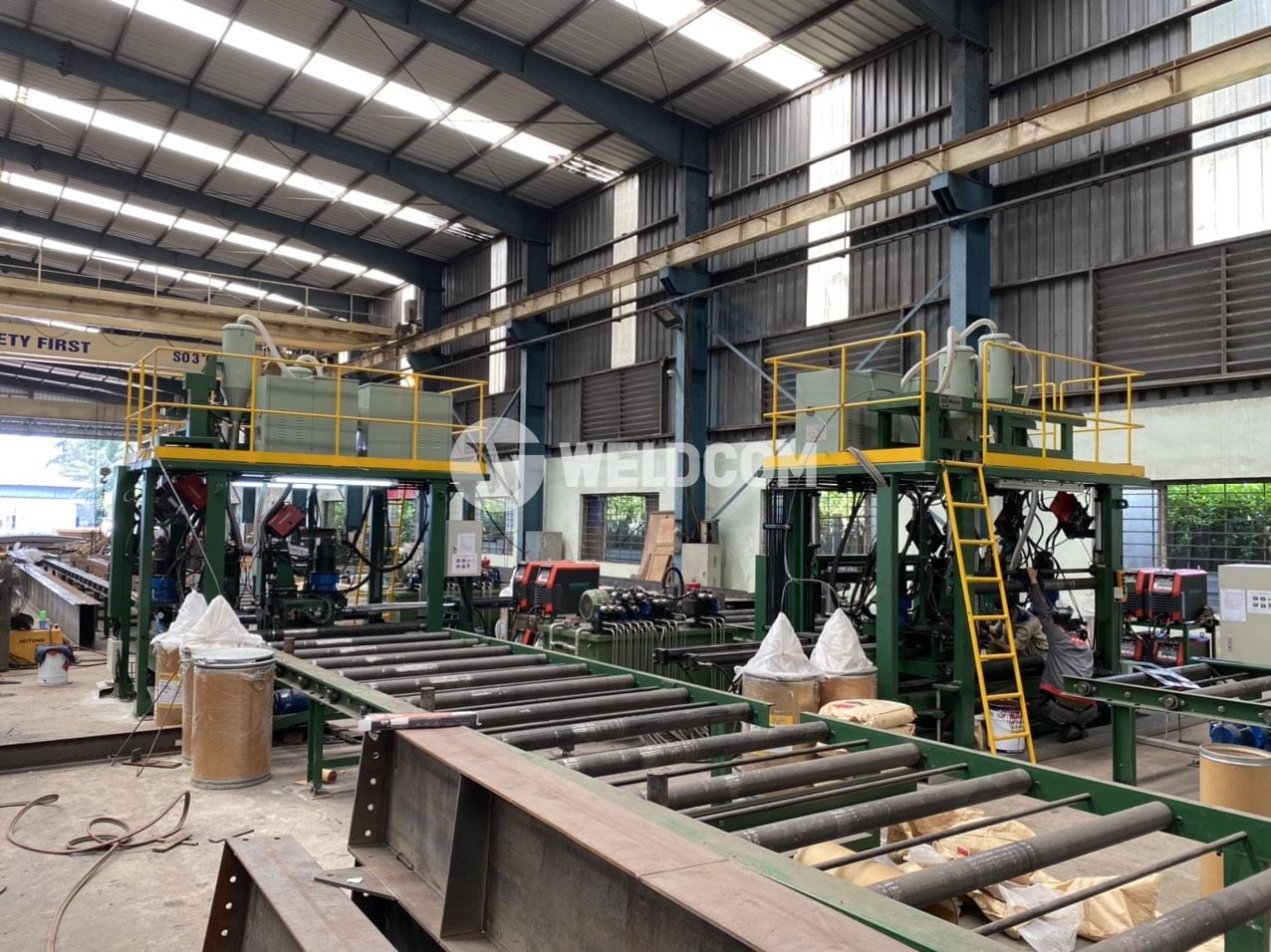 H-BEAM HORIZONTAL PRODUCTION LINE BRUCO BWH15-S2W - Weldcom